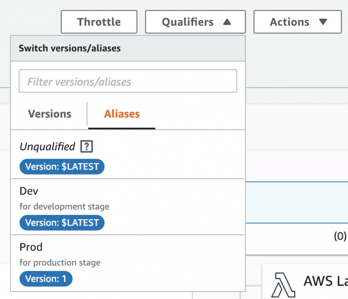 4 วิธีจัดการ Versioning และ Environment ของ AWS Lambda Function โดยไม่ต้องแก้ไขโค้ด | Few Steps ...